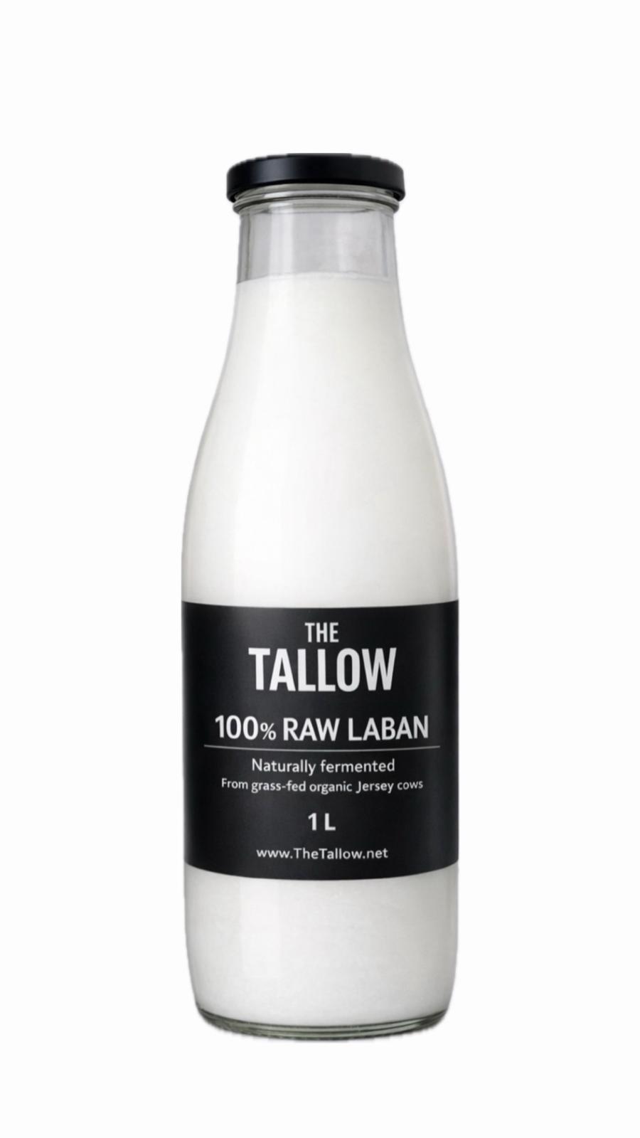 Raw Laban 1L | Fresh Cultured Buttermilk | The Tallow Kuwait